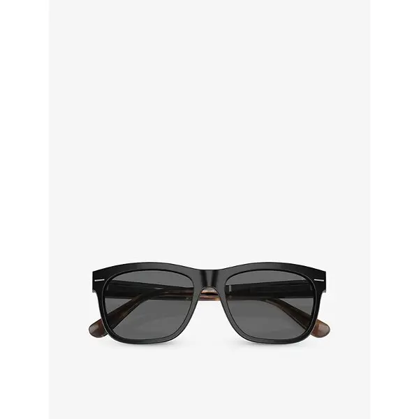 Brunello Cucinelli Pillow-frame Sunglasses - Black