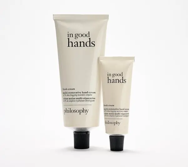PHILOSOPHY In Good Hands Restorative Hand Cream 4oz & 1oz Set - One-color