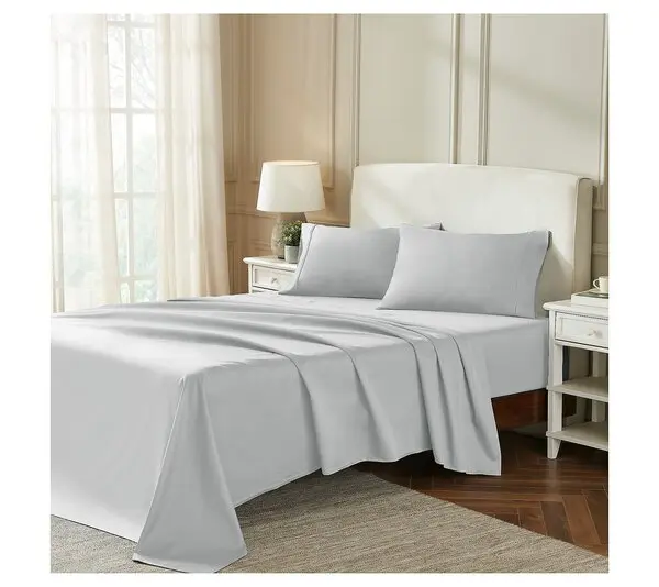 SUPERIOR Egyptian Cotton 850-tc Solid Bed Sheet Set, Queen