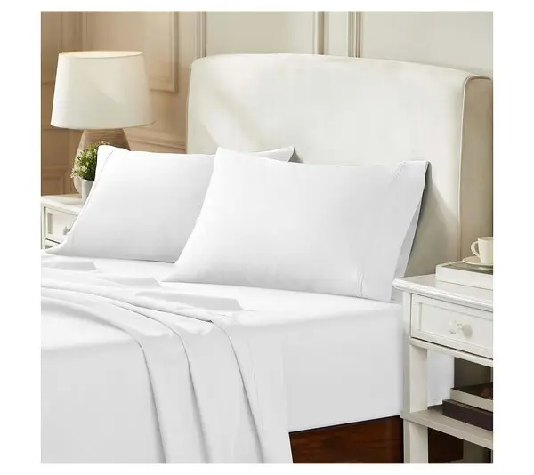 SUPERIOR Egyptian Cotton 850-tc Solid Bed Sheet Set, Full - One-color