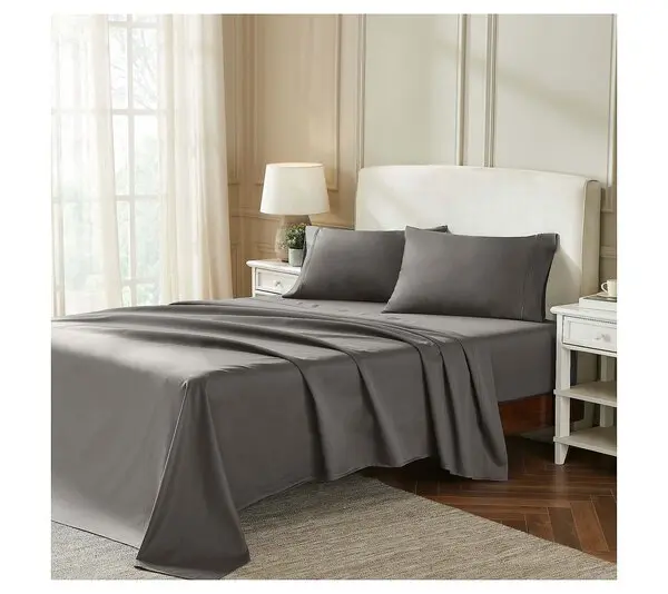 SUPERIOR Egyptian Cotton 850-tc Solid Bed Sheet Set, Cal King