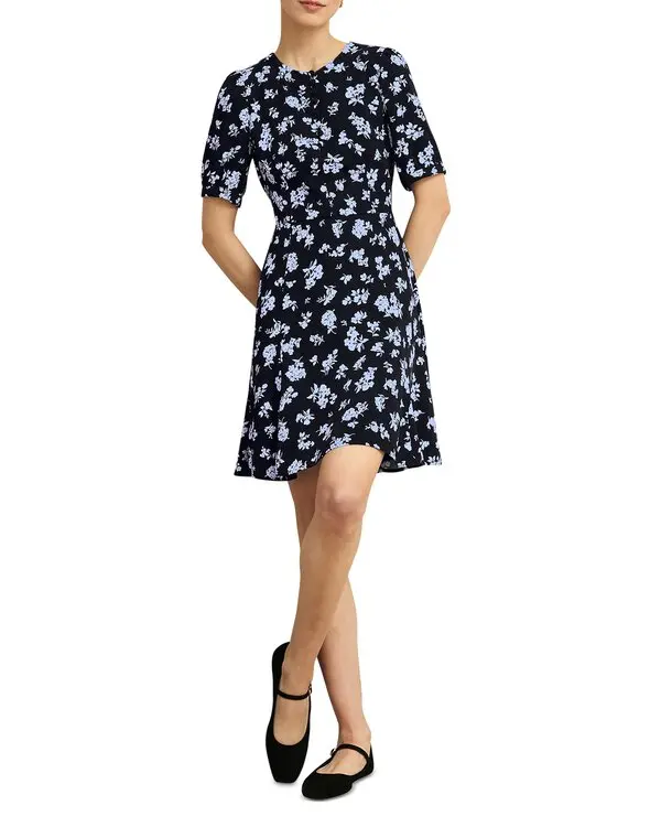 HOBBS LONDON Rydall Floral Print Dress