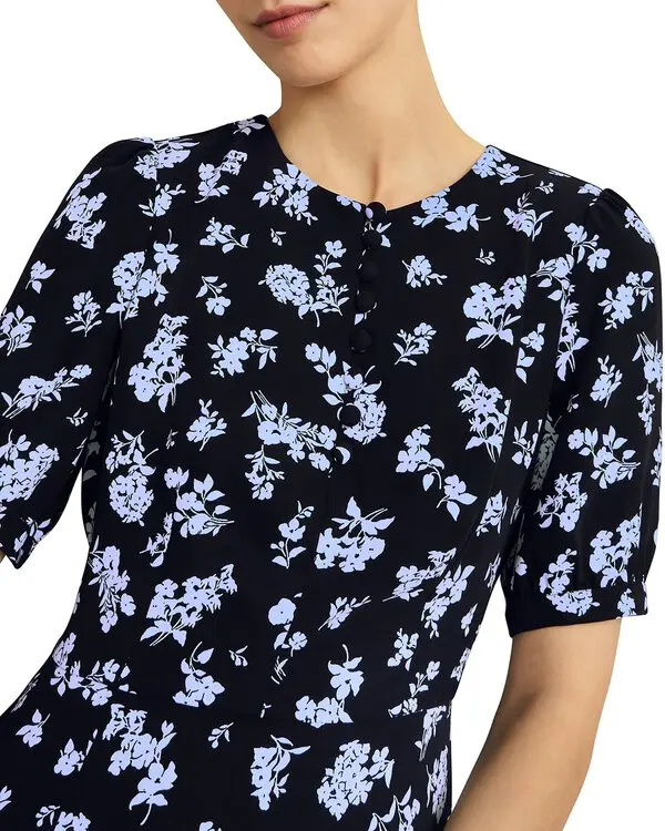 HOBBS LONDON Rydall Floral Print Dress