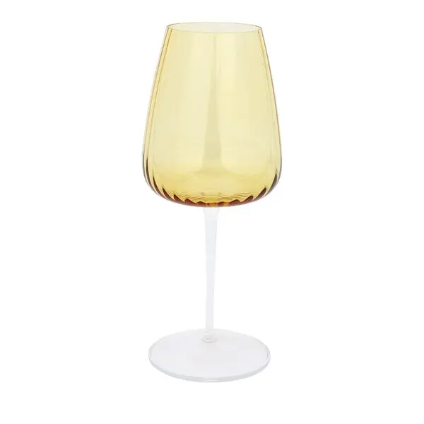 VIETRI Francesca Wine Glass - Yellow