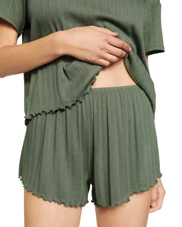 Eberjey Pointelle Sleep Tee - Desert Sage