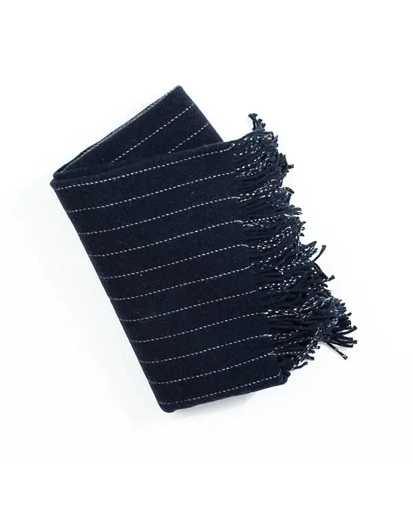 Cozy Earth Florence Blanket - Navy