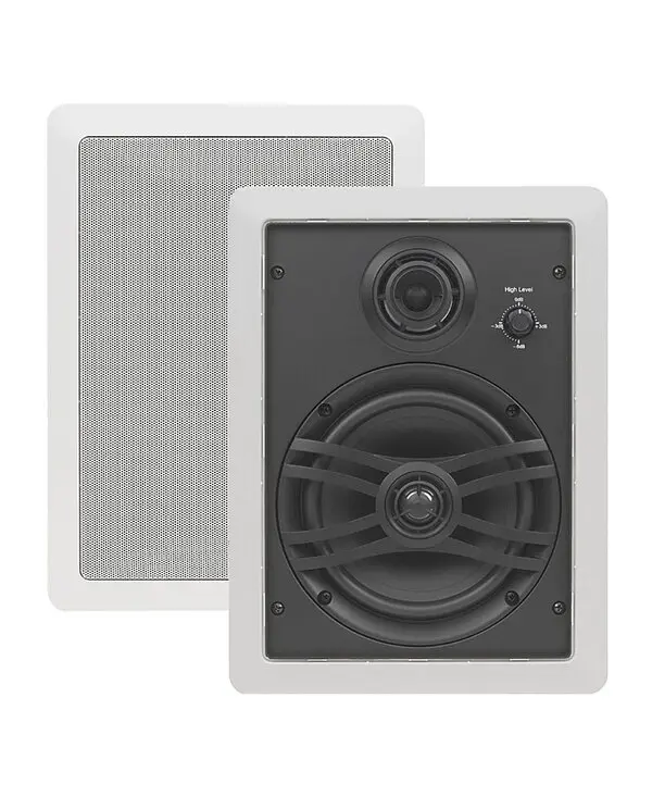 YAMAHA Ns-iw470 6.5 3-way In-wall Speakers Pair - White