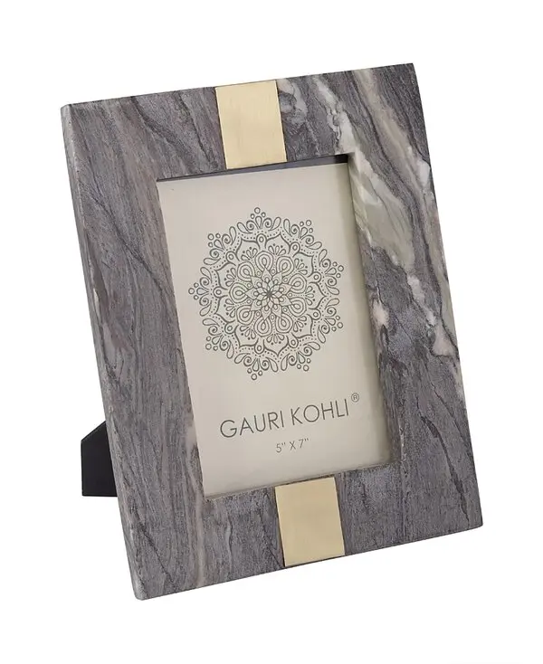 GAURI KOHLI Skye Onyx Picture Frame - Brown