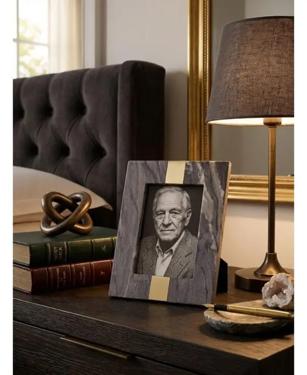 GAURI KOHLI Skye Onyx Picture Frame