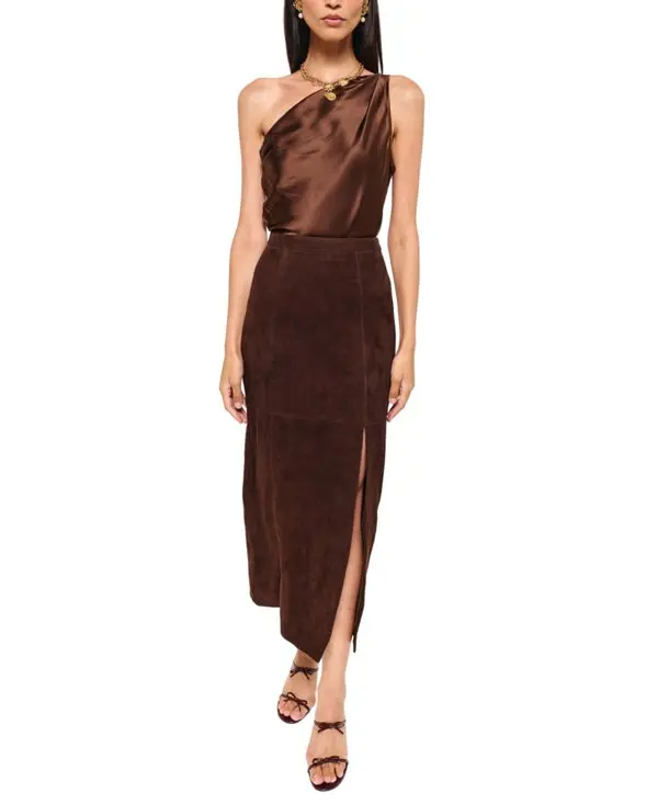 Cami Nyc Idris Suede Skirt