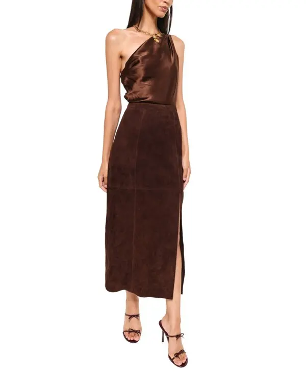 Cami Nyc Idris Suede Skirt