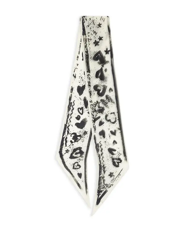 Zadig&Voltaire Jessie Love Silk Scarf - Flash