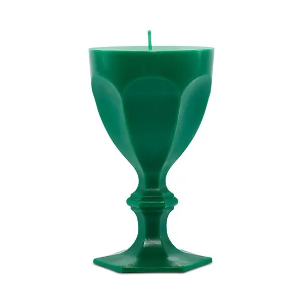 THE MARTHA, BY BACCARAT Harcourt Glass Candle, 24.64 Oz - Green