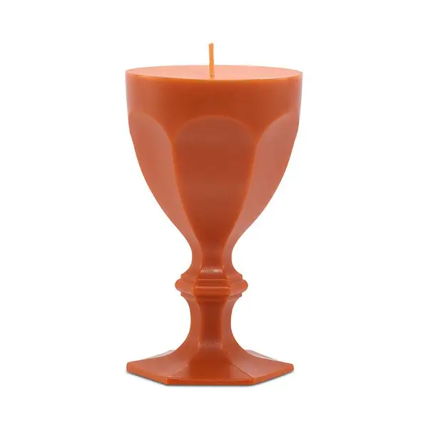 THE MARTHA, BY BACCARAT Harcourt Glass Candle, 24.64 Oz - Orange