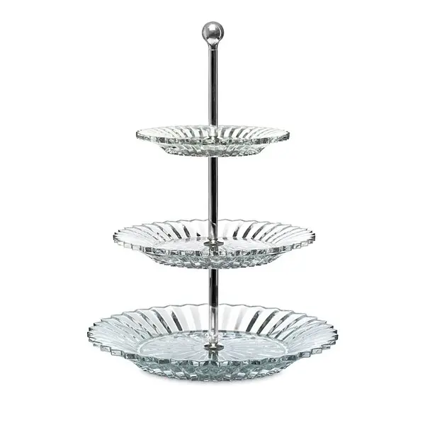 THE MARTHA, BY BACCARAT Mille Nuits Tall Pastry Stand - No Color