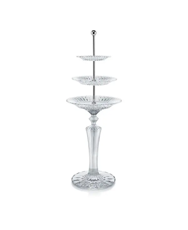 THE MARTHA, BY BACCARAT Mille Nuits Tall Pastry Stand