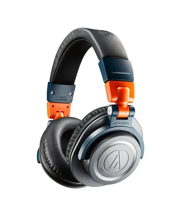 AUDIO-TECHNICA Wireless Over-ear Headphones - Blue/orange
