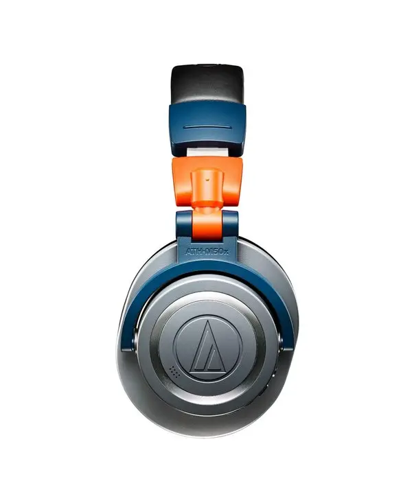 AUDIO-TECHNICA Wireless Over-ear Headphones - Blue/orange
