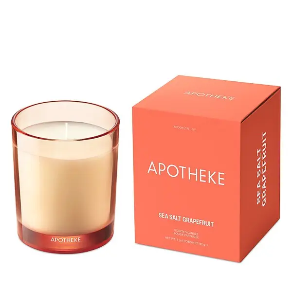 APOTHEKE Sea Salt Grapefruit Petite Scented Candle, 5 Oz - No Color