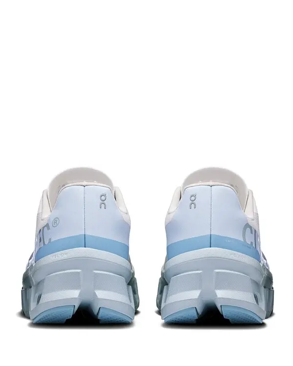 On Cloudmonster Road Running Sneakers - Frost/wash