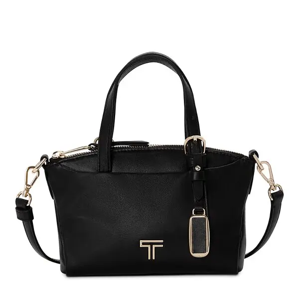 Tumi Voyageur Yuma Leather Mini Tote - Black/light Gold
