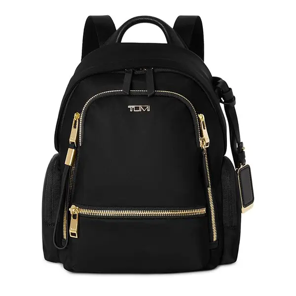 Tumi Voyageur Celina Small Backpack - Black/gold