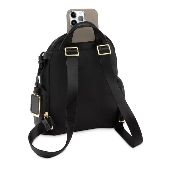 Tumi Voyageur Celina Small Backpack - Black/gold