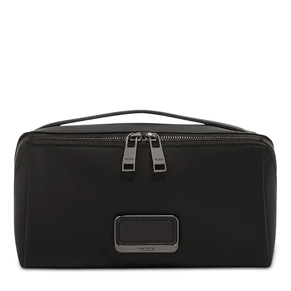 Tumi Voyageur Dallas Cosmetic Case - Black/gunmetal