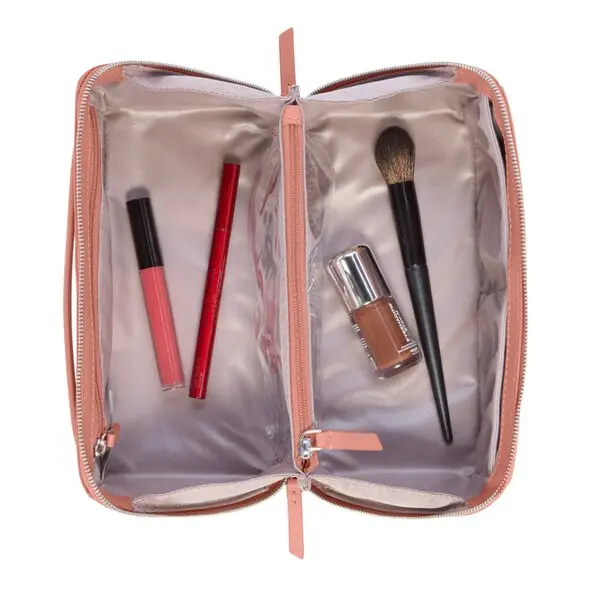 Tumi Voyageur Dallas Cosmetic Case - Pink Clay