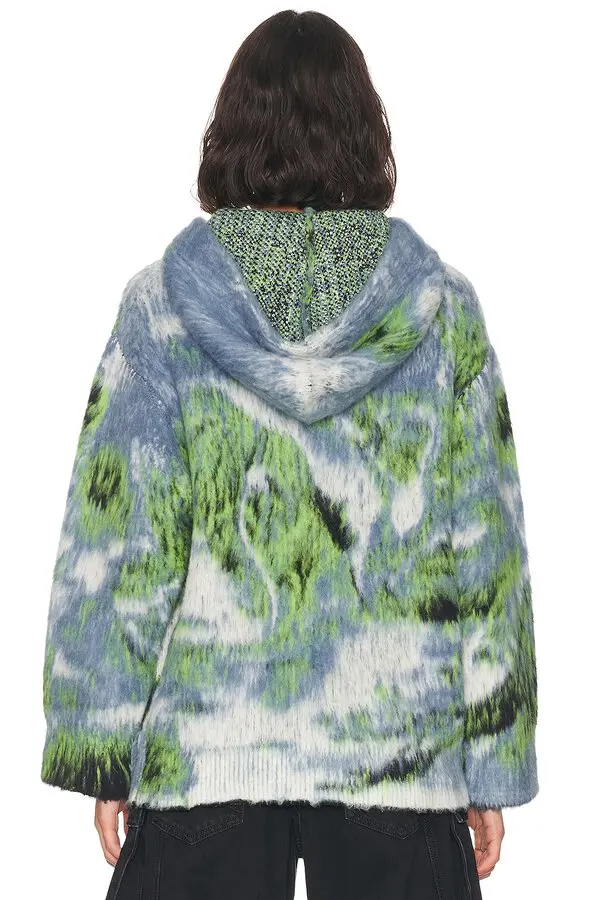 Attico Heavy Knit Hooded Sweater