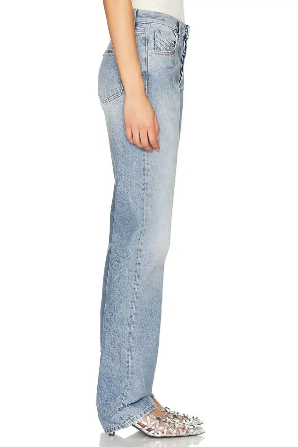 Attico Long Jeans - Sky Blue