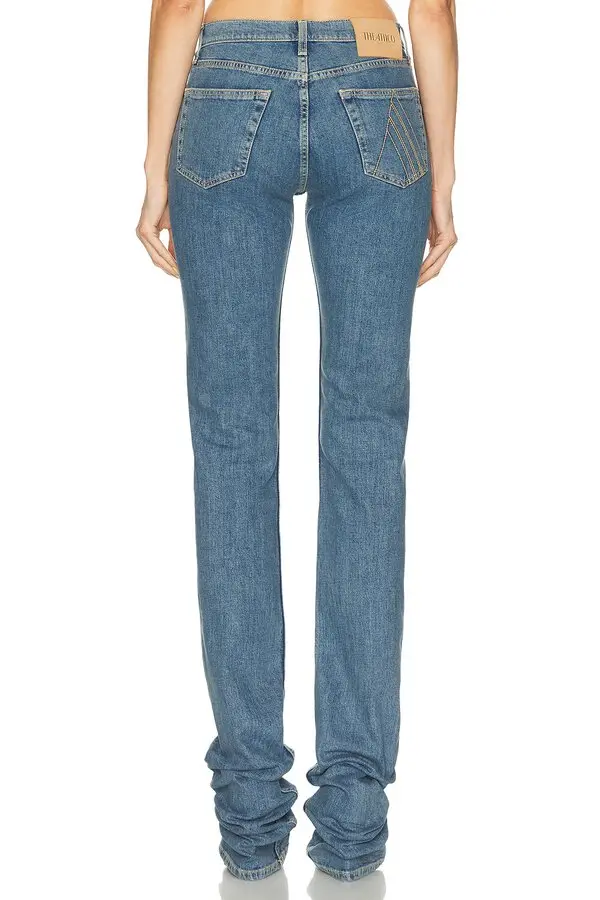 Attico Long Jeans - Sky Blue