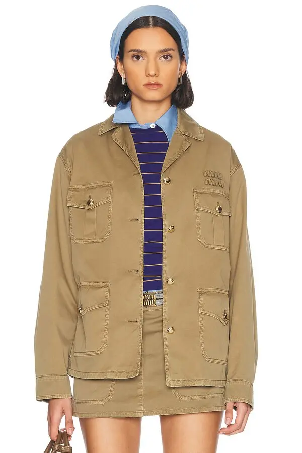 Miu Miu Utility Jacket