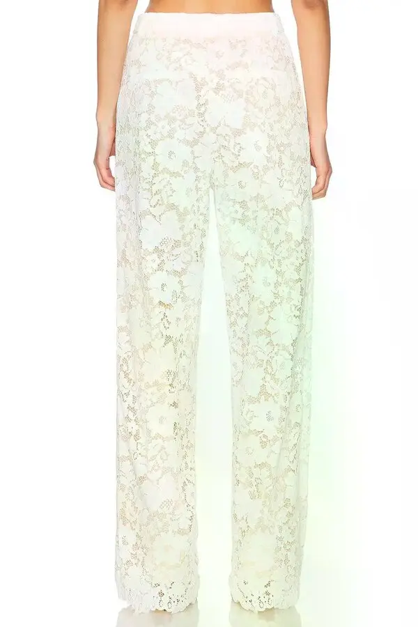 SANS FAFF Estelle Lace Pintuck Pant