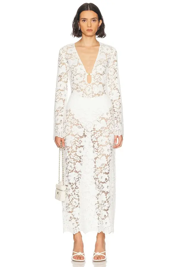 SANS FAFF Lido Dress - White