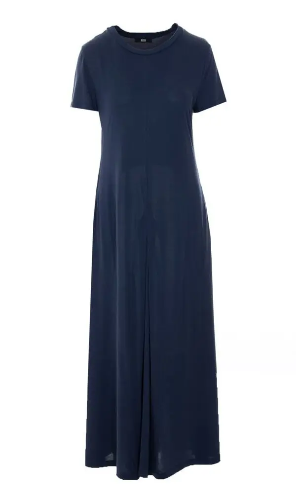 ELEH Asymmetrical Long Dress - Blue