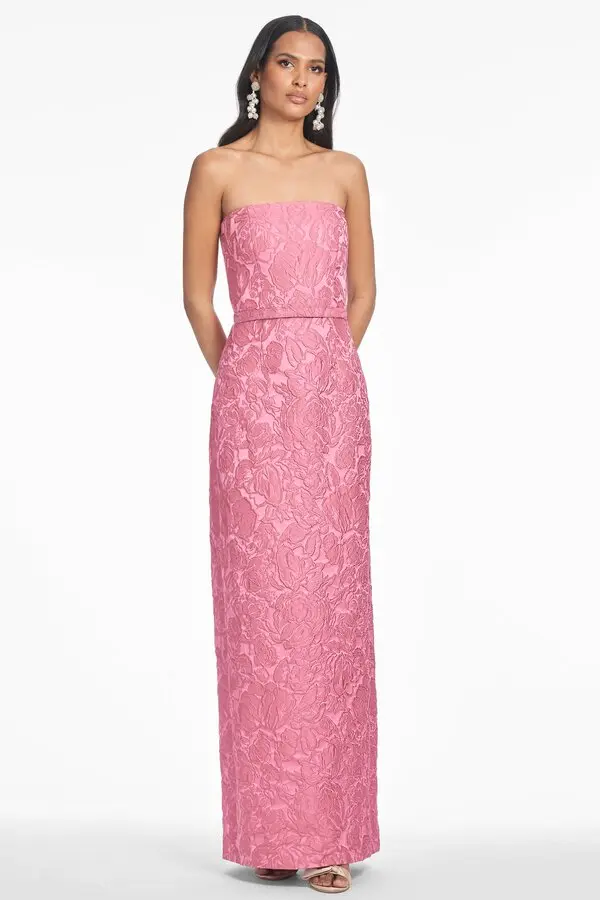 Sachin & Babi Sophia Full-length Gown - Rose Pink