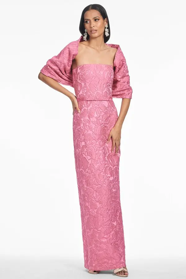 Sachin & Babi Sophia Full-length Gown - Rose Pink