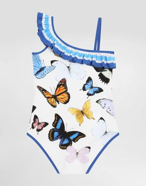 Dolce & Gabbana Butterfly One-piece Swimsuit