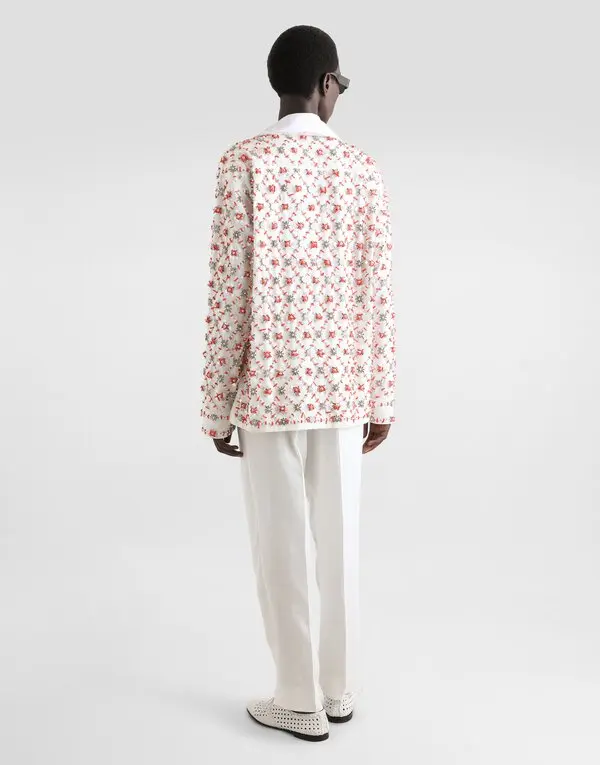 Dolce & Gabbana Linen Pants - White