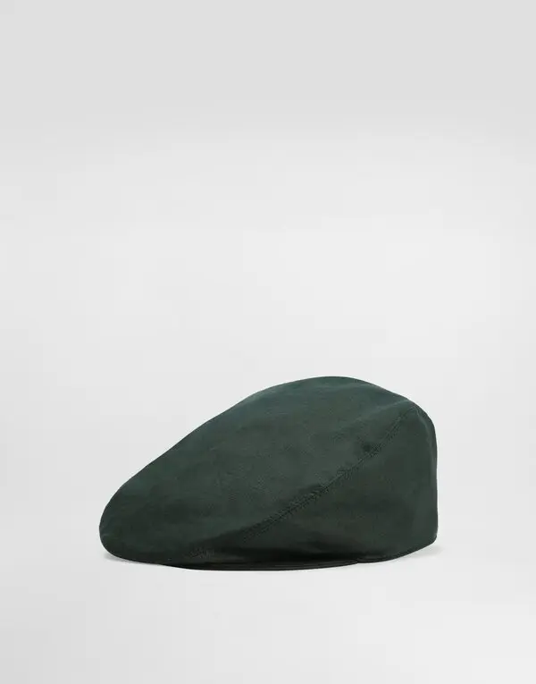 Dolce & Gabbana Linen Flat Cap - Green