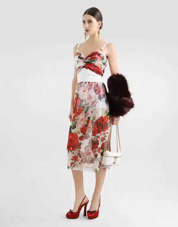 Dolce & Gabbana Rose- Corset Top - Print