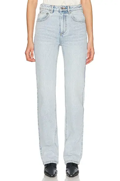 SEROYA Brooklyn Straight Leg Jeans - Oasis