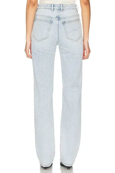 SEROYA Brooklyn Straight Leg Jeans - Oasis