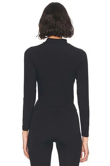 Year Of Ours Studio Pull Over Jacket - Black