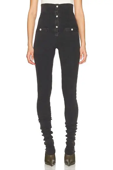 Attico Long Pant - Fade Black