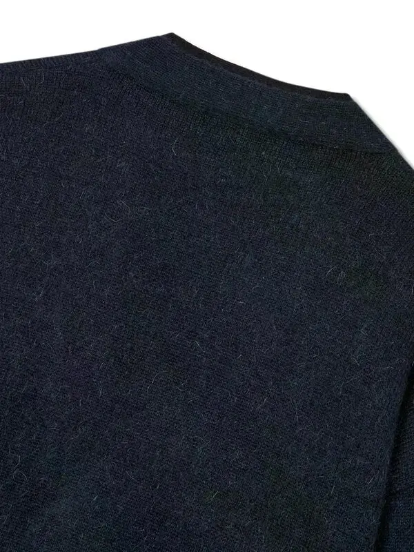 STUDIO TOMBOY Colour-block Cardigan - Blue