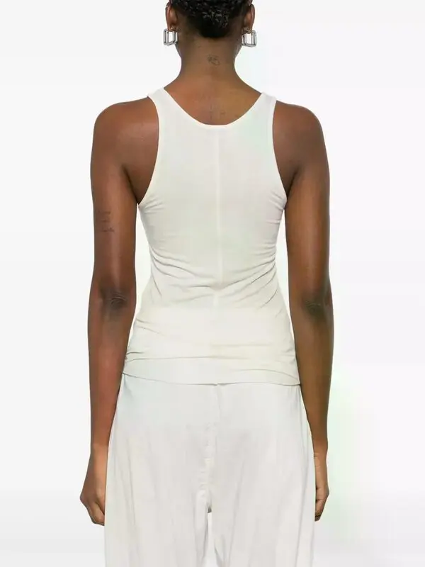 THOM KROM Fine-ribbed Tank Top - Neutrals