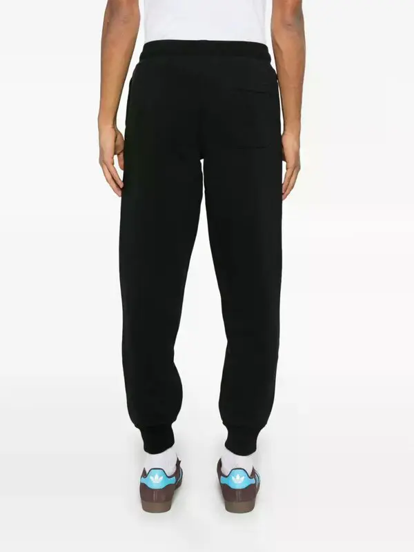Ami De Coeur-motif Track Pants - Black