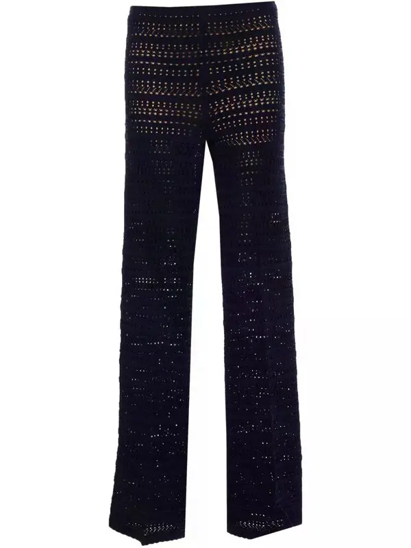 TWINSET Open-knit Trousers
